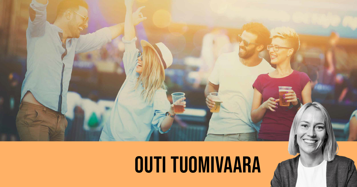 Pääkirjoitus: Festareille lompsis | Avec | Outi Tuomivaara