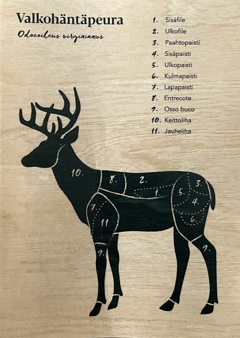 Peuran liha, tietoa ja kolme loistavaa reseptiä | Avec